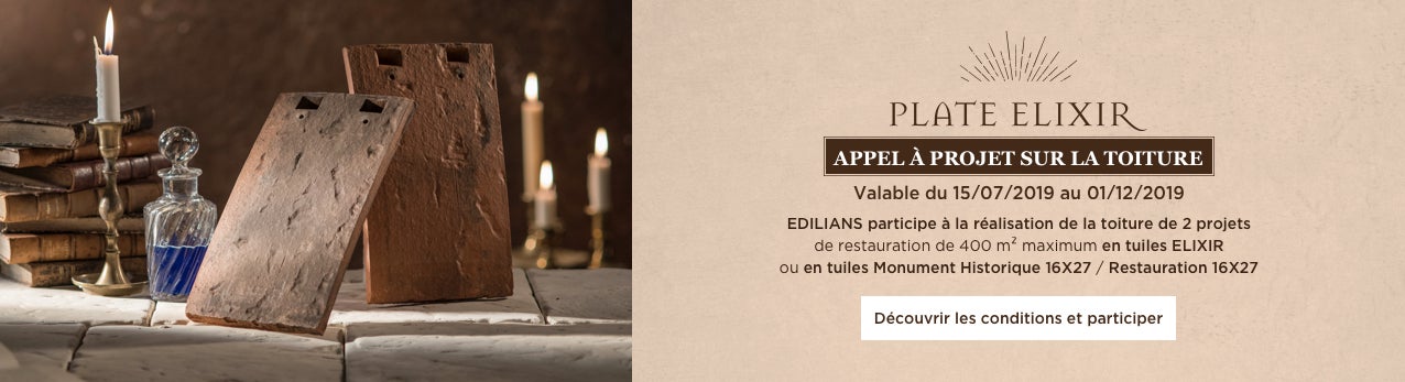Tuile terre cuite : Edilians, leader français des tuiles terre cuite